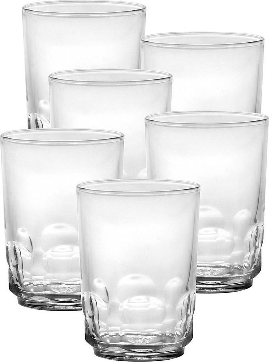Duralex Hilal Waterglas 25 cl - Gehard glas - 6 stuks | bol.com