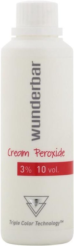 Wunderbar Cream Developer | Oxydant Cream 3% 10 Vol 120ml | bol.com