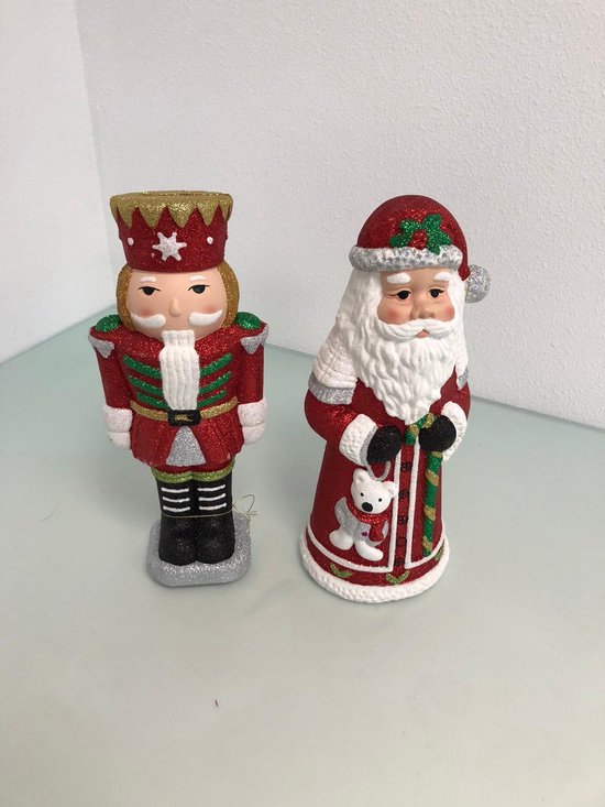 2 kerstpoppen decoratie | bol
