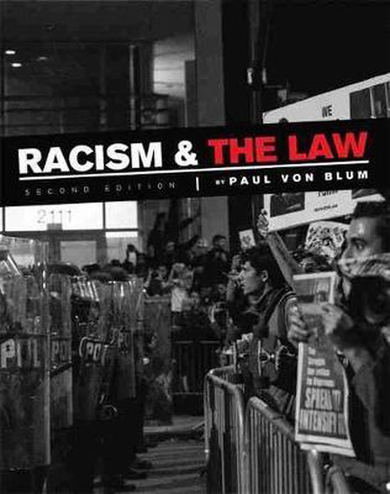 Racism and the Law, Paul Von Blum | 9781516514496 | Boeken | bol.com