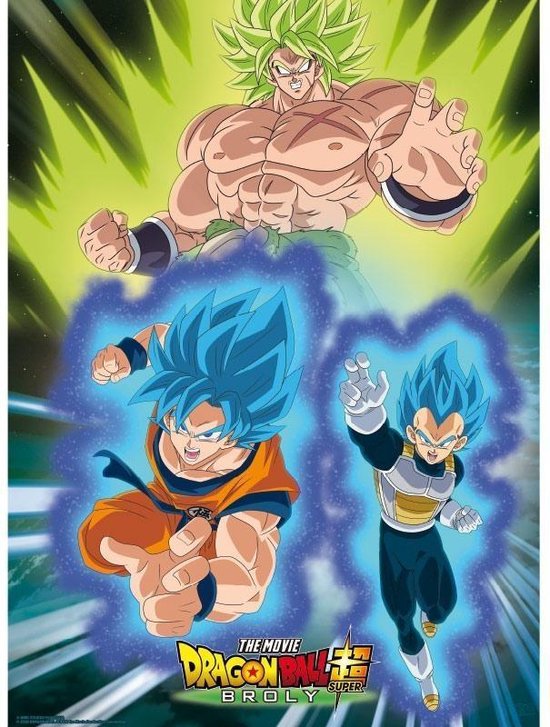 DRAGON BALL BROLY - Poster 91X61 - Groupe | bol