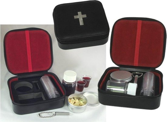 316europe Portable Communion Set - 12 cups - Met metalen kruis | bol