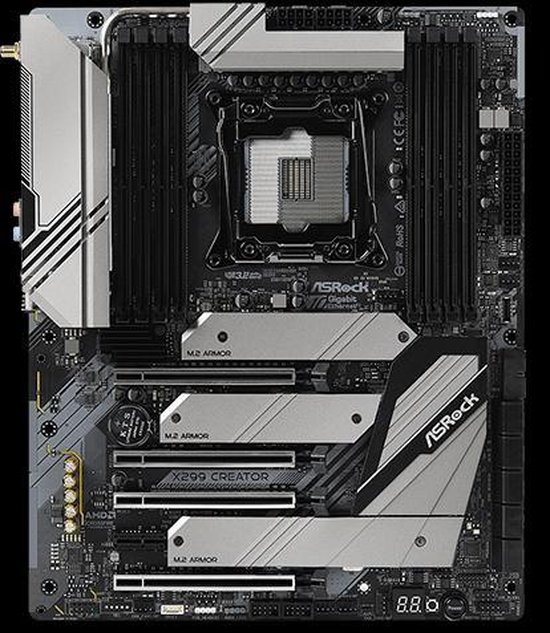 Asrock X299 Creator Intel® X299 LGA 2066 (Socket R4) ATX | bol