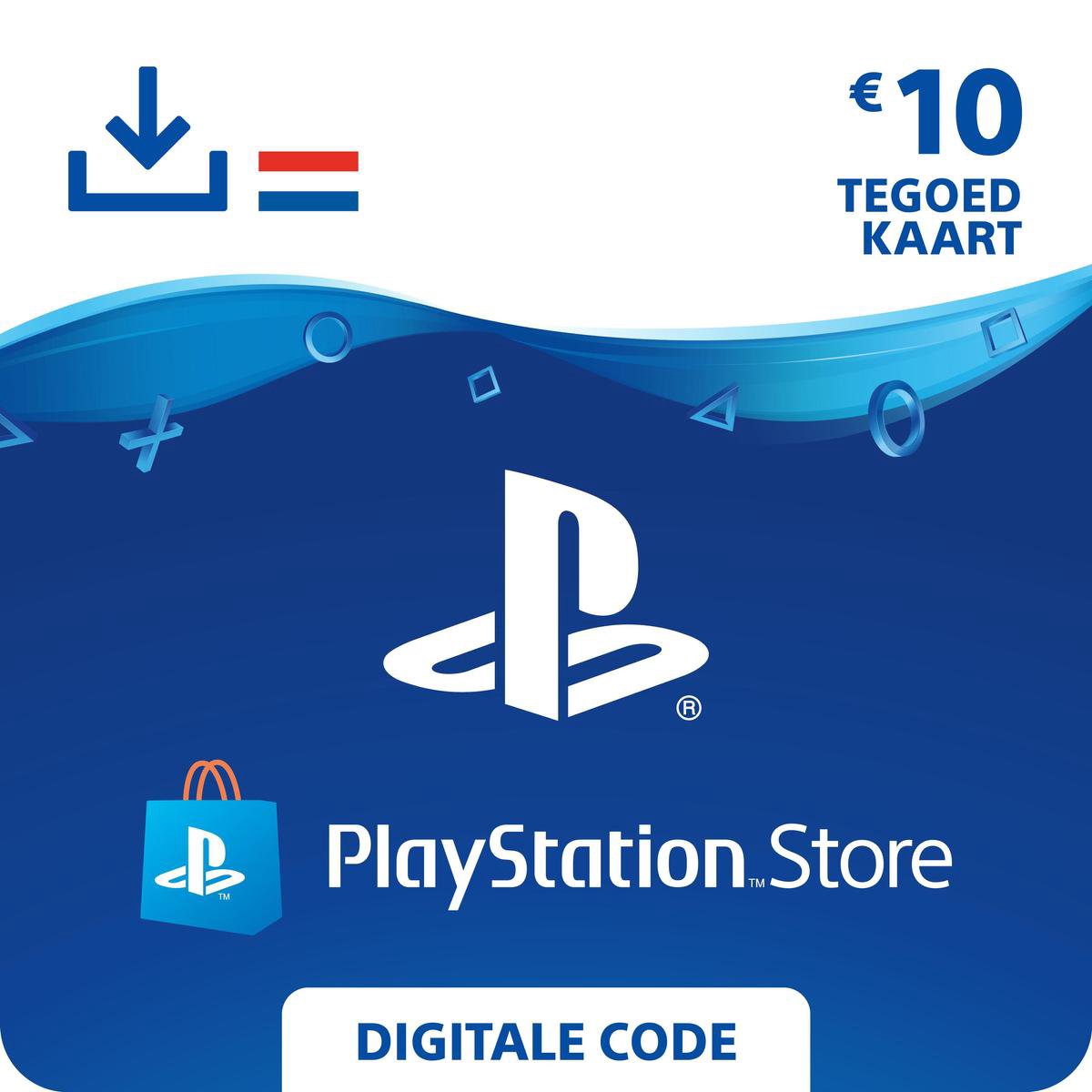 10 euro PlayStation Store tegoed - PSN Playstation Network Kaart (NL ...