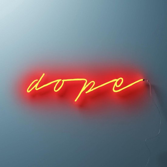 Dope Neon LED Light Sign Lamp Verlichting Licht Bord Winkel Display ...