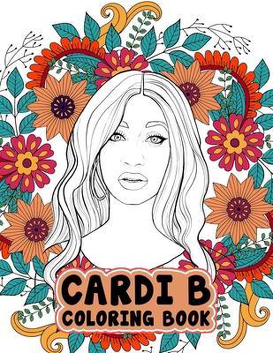 Cardi B Coloring Pages