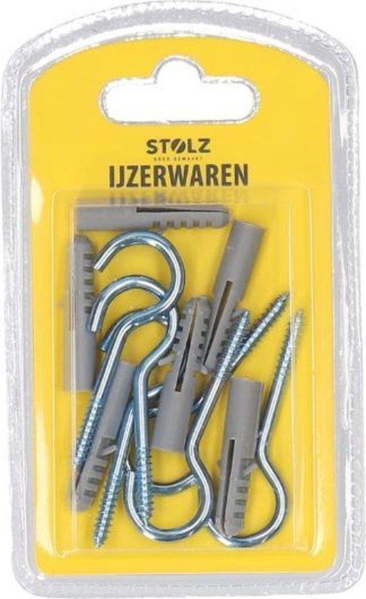 Stolz - Schroefoog pluggen - 55mm 7mm - 6 stuks - | bol