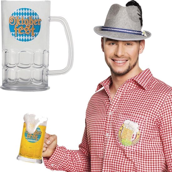 Plastic bierpul Oktoberfest. | bol.com