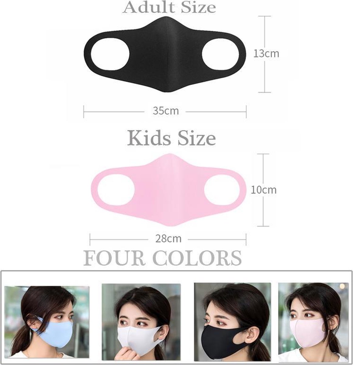 Mondmasker | Mondkap voor kinderen | Uitwasbaar | bol.com