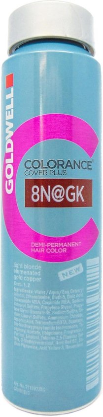 Goldwell - Colorance - Cover Plus - 8N@GK - 120 ml | bol