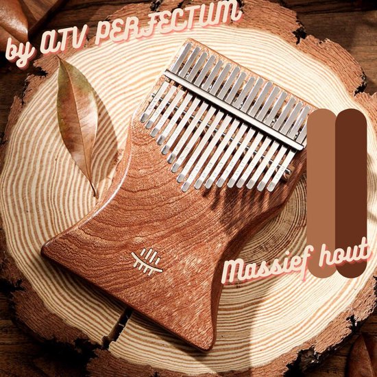 ATV PERFECTUM 2022 Kalimba Duimpiano met 17 Toetsen + Accessoires ...