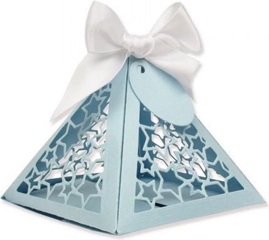 Sizzix Thinlits die set triangle gift box | bol