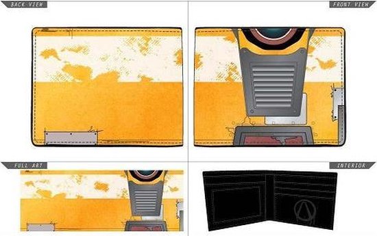 Borderlands 3 - Claptrap Bifold Wallet | bol.com
