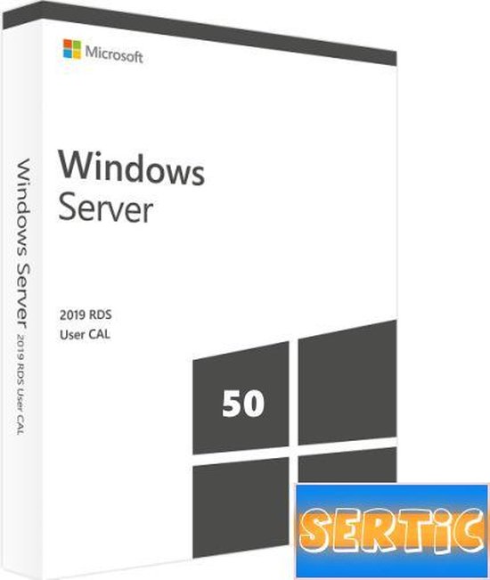 Microsoft Windows Server 2019 - 50 RDS User CALs | bol.com