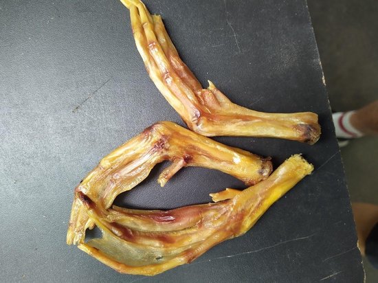 Eend poten eendpoot 1kg voor hond van de snackmeester 100% natuurlijk ...