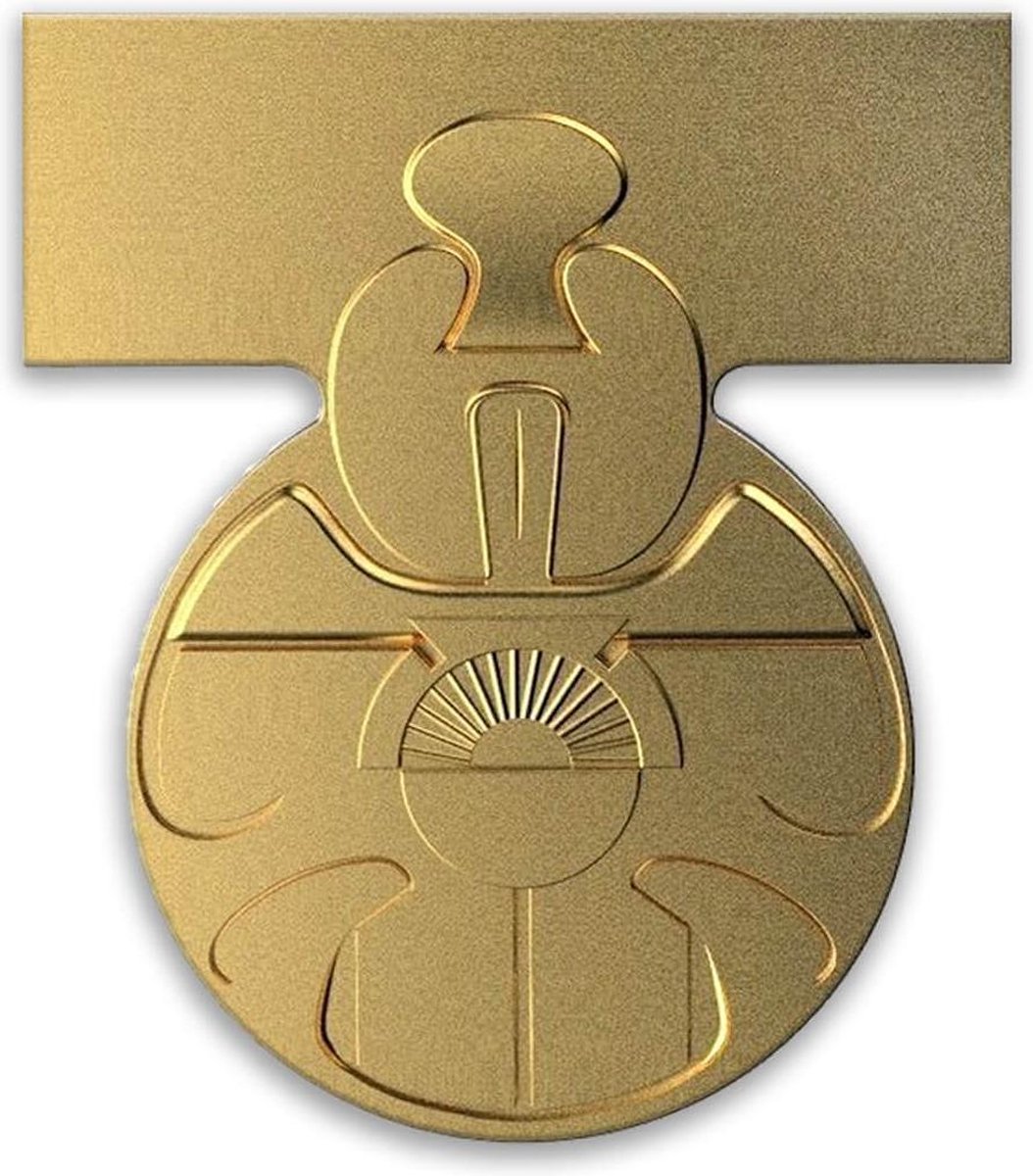 Insigne d'épinglette de collectionneur officiel de la médaille de Yavin ...