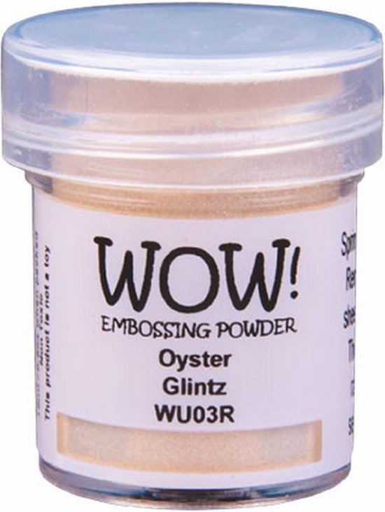 WOW embossing poeder | Oyster Glintz | bol