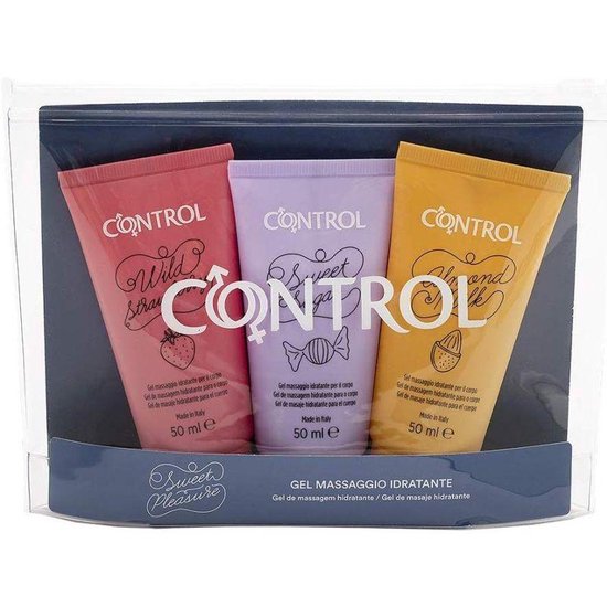 Control Massage Gel - Massageolie - Aardbei, Sweet Sugar, Amandel ...