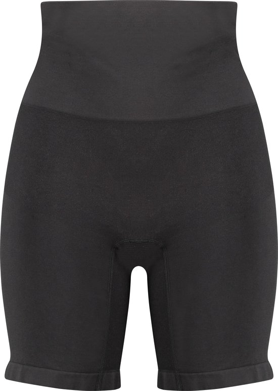 Hunkemöller Verstevigende corrigerend broek van mesh Zwart L | bol