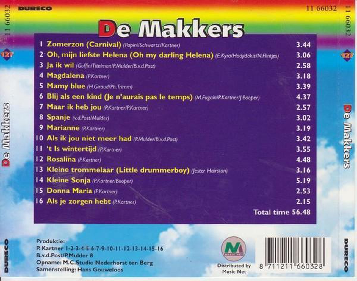 De Makkers, De Makkers | CD (album) | Muziek | bol.com