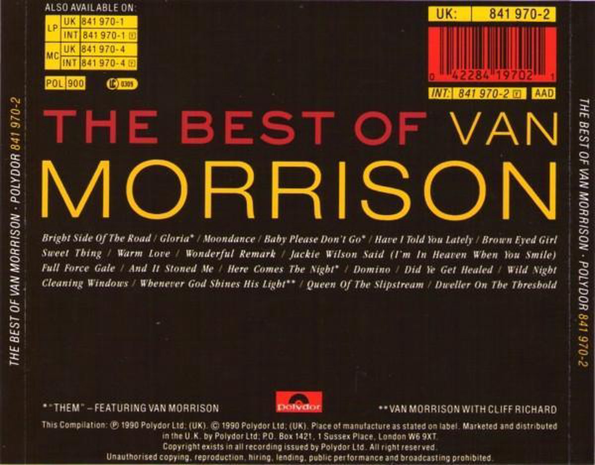 Van Morrison - Best Of Vol.1, Van Morrison | CD (album) | Muziek | bol