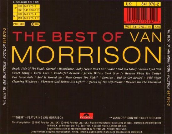Van Morrison - Best Of Vol.1, Van Morrison | CD (album) | Muziek | bol