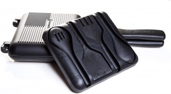 Ridgemonkey Connect Compact Sandwich Toaster - XL - Zwart | bol