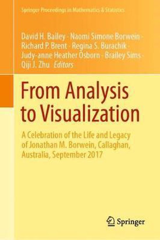 Springer Proceedings In Mathematics And Statistics From Analysis To Visualization Bol