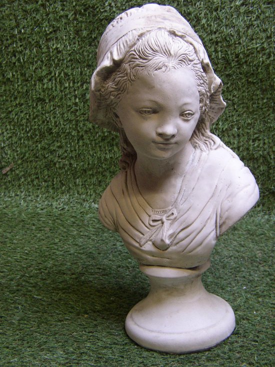 Tuinbeeld - Borstbeeld - Decoratie voor binnen/buiten - Beton | bol.com