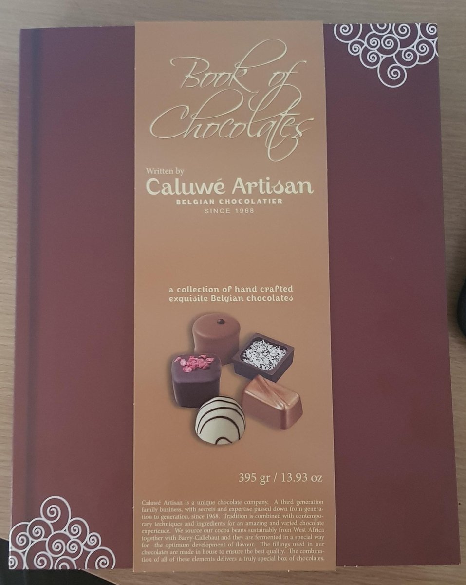 Caluwé Artisan Book of Chocolates | bol.com