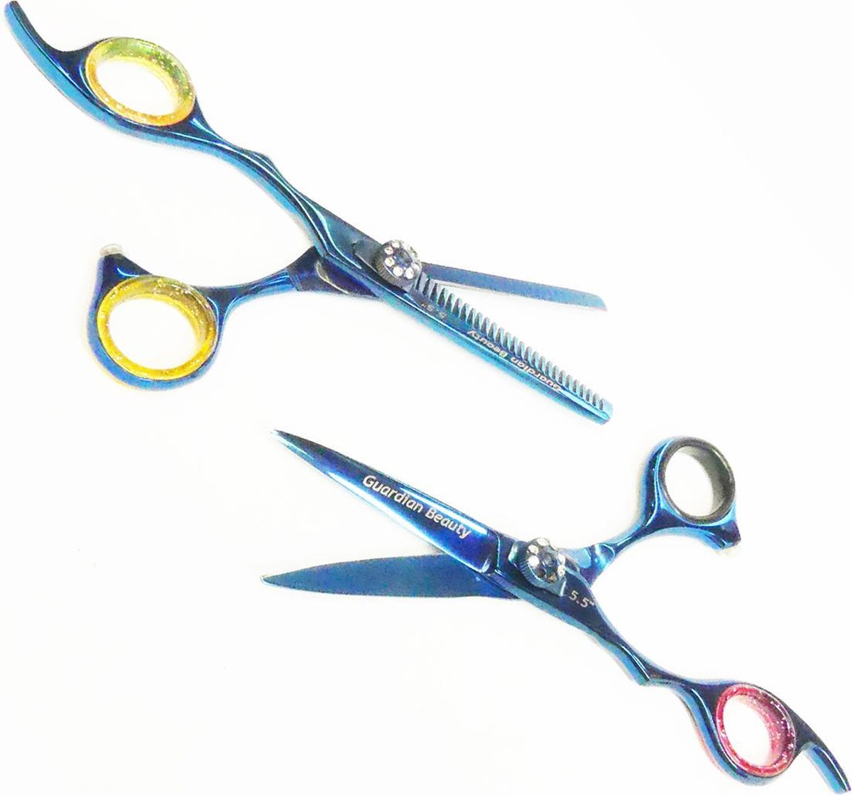 Linkshandig - scharen set - 5.5 inch - knipschaar en coupeschaar ...