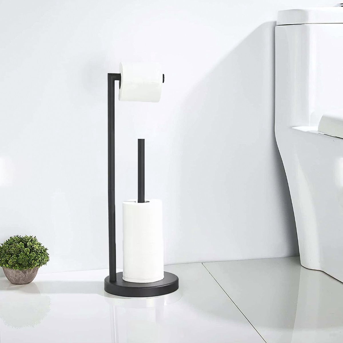 Toiletrolhouder - Toiletrolhouder Staand - Rolhouder ...