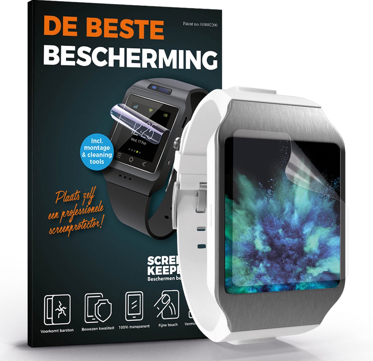 4x Huawei Watch GT 2 (42mm) Transparant Premium Screenprotector voor ...