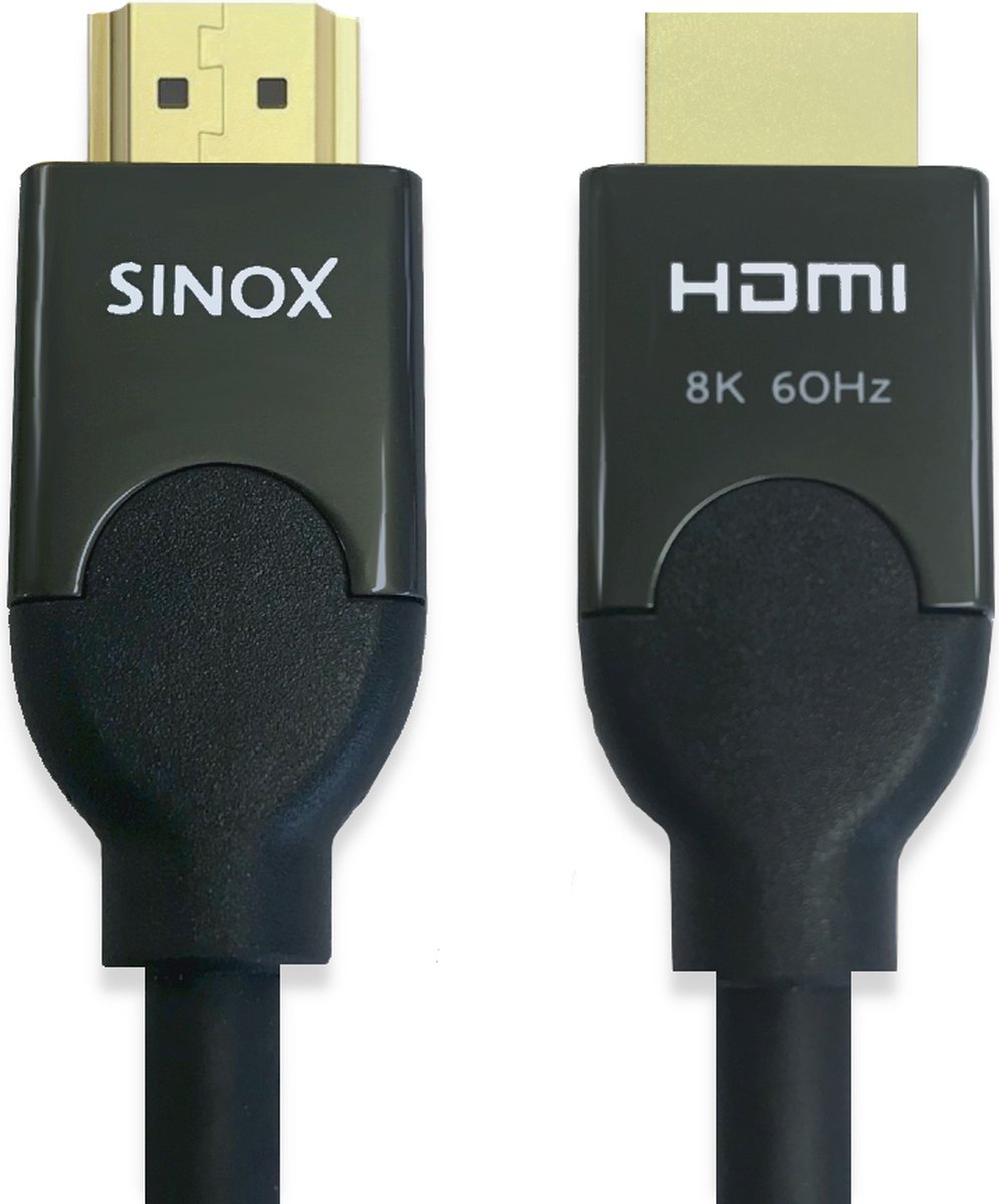 Sinox SHD Ultra - HDMI Kabel - SHD Ultra - versie 2.1b (8K 60Hz + HDR) - Lengte 5 meter | bol.com