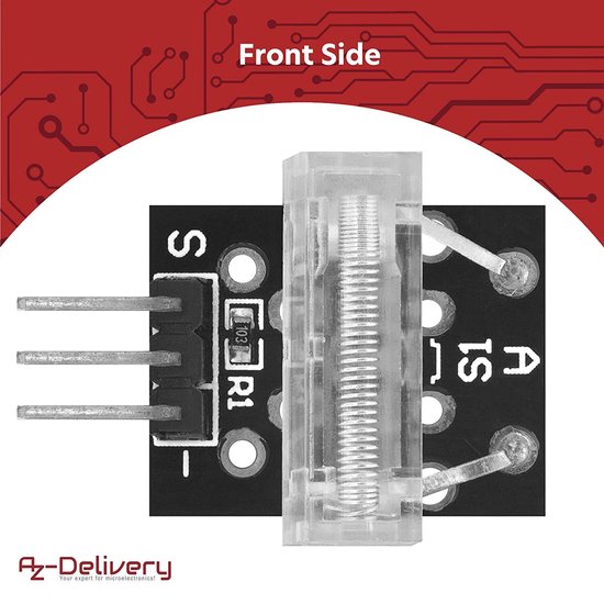AZDelivery 3 x KY-031 Vibration Knock Sensor Module Collision Sensor ...