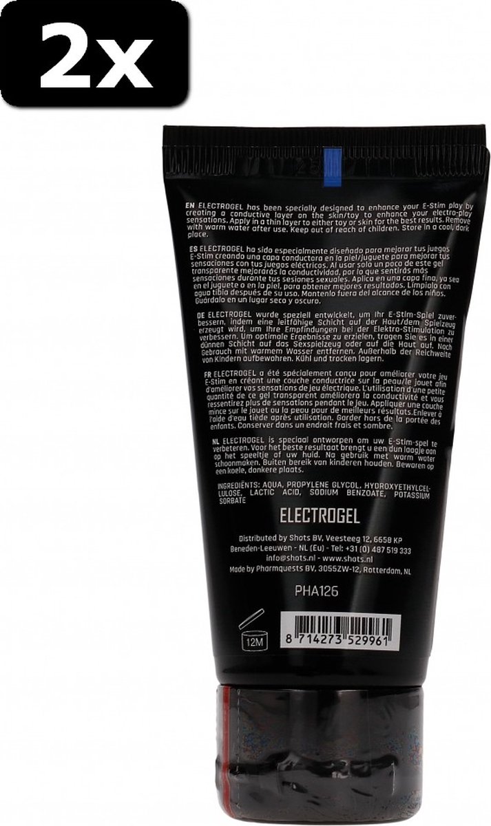 2x Electrogel - 50 ml | bol.com