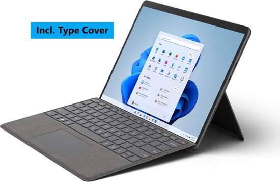 Microsoft Surface Pro 8 Graphite - i5/8GB/256GB SSD - Bundel met ...