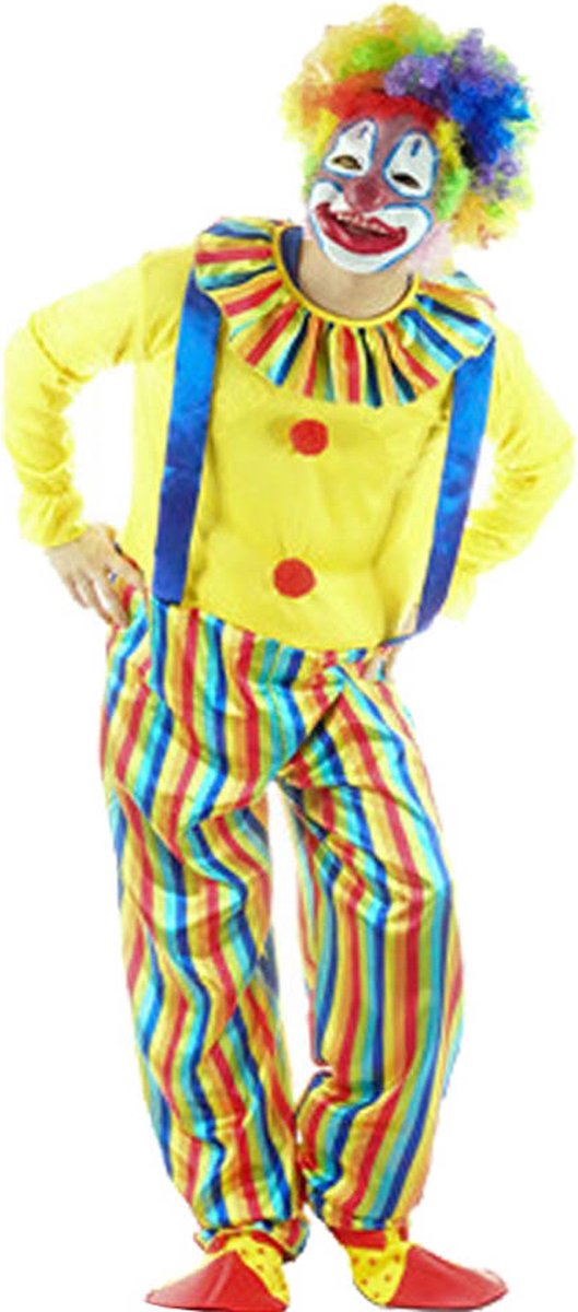 Kostuum Heren - Clown - Clownspak - Carnaval kostuum heren - Maat L | bol