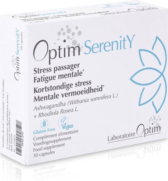 Optim Serenity - 30 capsules - Natuurlijk Angst- en ...