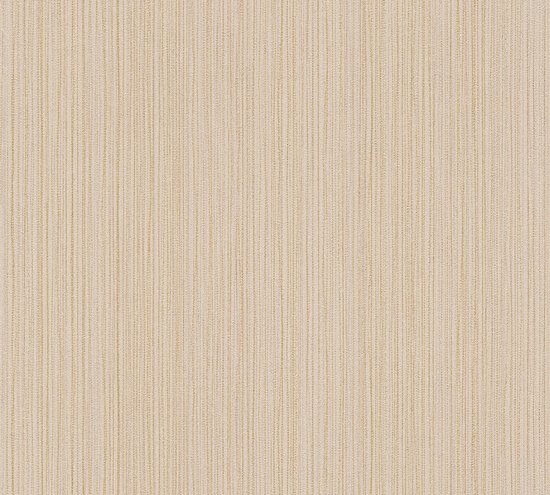 STREPEN BEHANG | Klassiek - beige goud - A.S. Création The Bos | bol