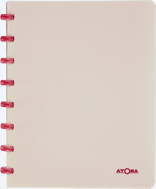 Atoma | Notebook Systeem | Smooth | A5 | blauw | geruit 4 x 8 mm | bol.com