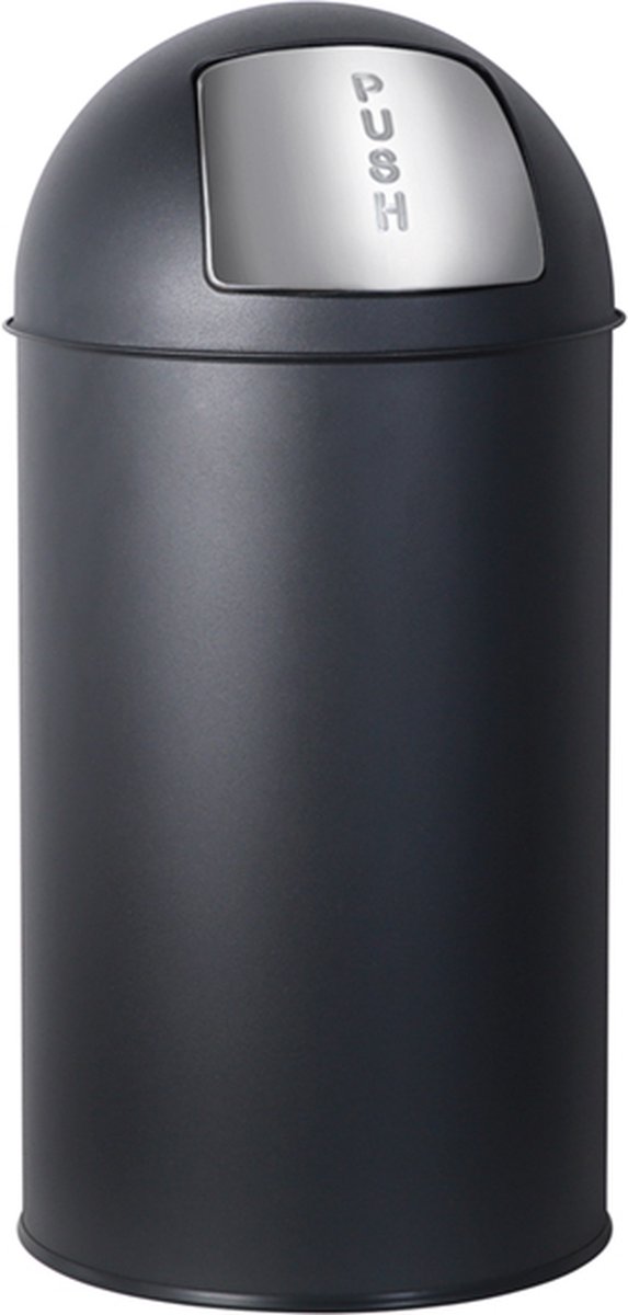 Practo Home Afvalbak Retro 35 L matzwart | bol.com