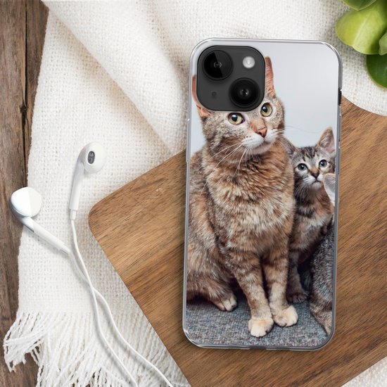 Telefoonhoesje Geschikt voorApple Iphone 14 hoesje - Kat - Kittens ...