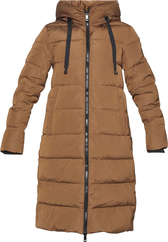 Mos Mosh Jas Bruin Polyester maat L Nova square gewatteerde jassen bruin | bol