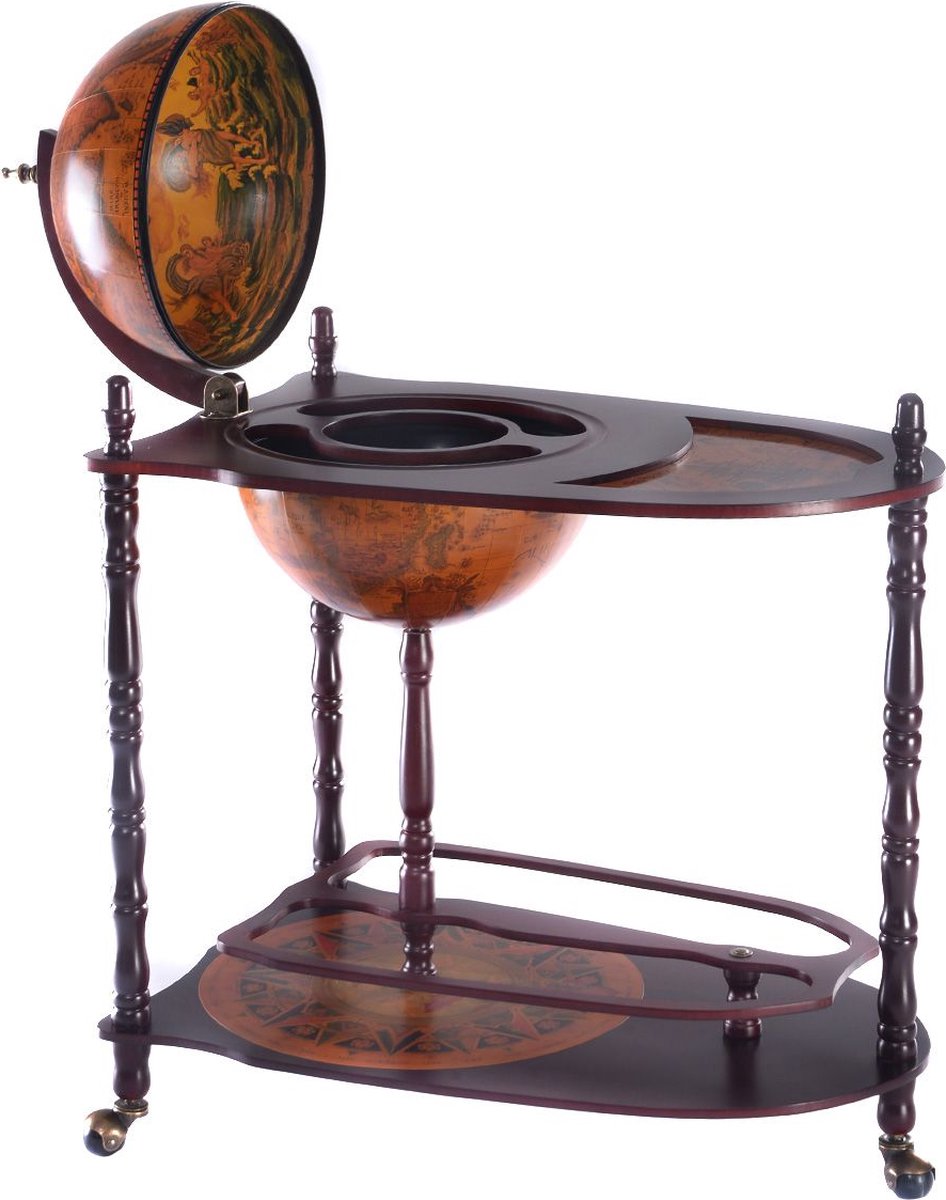 Globus bar minibar wereldbol wijnrek flessenrek Globus bar huis bar | bol.com