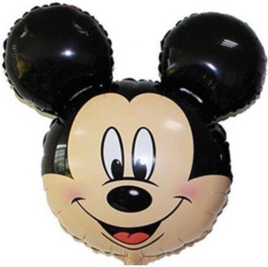 Mickey Mouse Ballon - Hoofd - 63x55cm - Folie Ballon - Themafeest ...