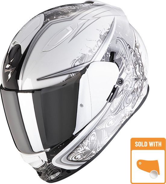 Scorpion EXO-491 Run Wit Zwart Integraalhelm S | bol.com
