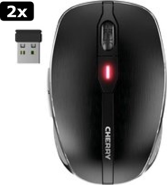 2x CHERRY MW 8C ADVANCED WIRELESS MOUSE RF sans fil + Bluetooth Optique ...