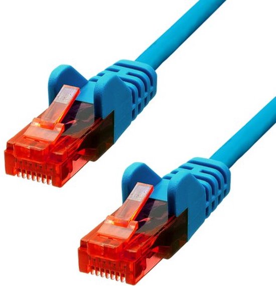 ProXtend V-6UTP-0025BL, 0,25 m, Cat6, U/UTP (UTP), RJ-45, RJ-45 | bol