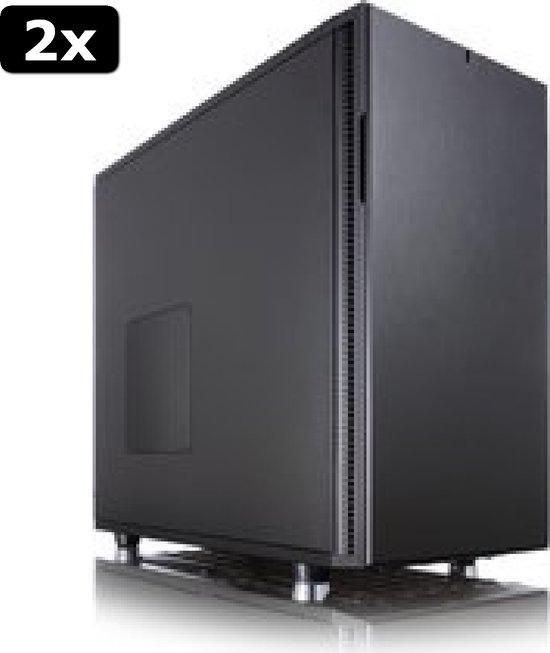 2x Fractal Design Define R5 PC Case Zwart | bol